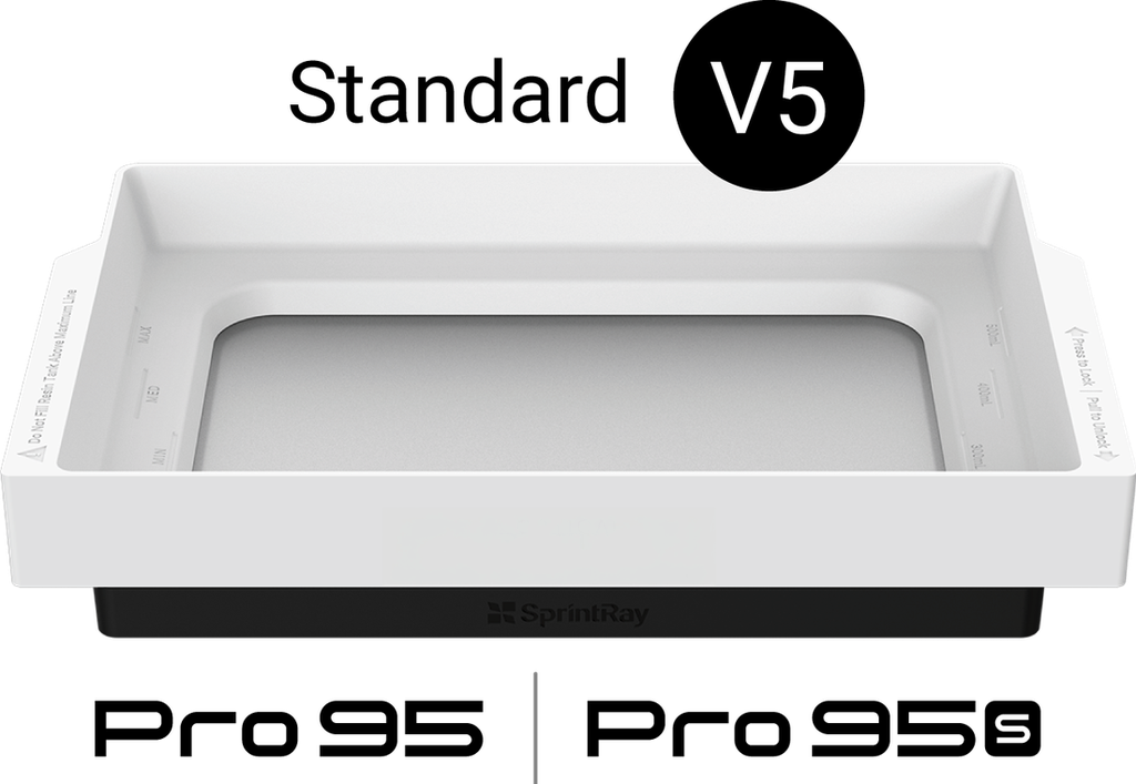 SprintRay Pro 95/95S Full Size Resin Tank V5 – Voxel Dental